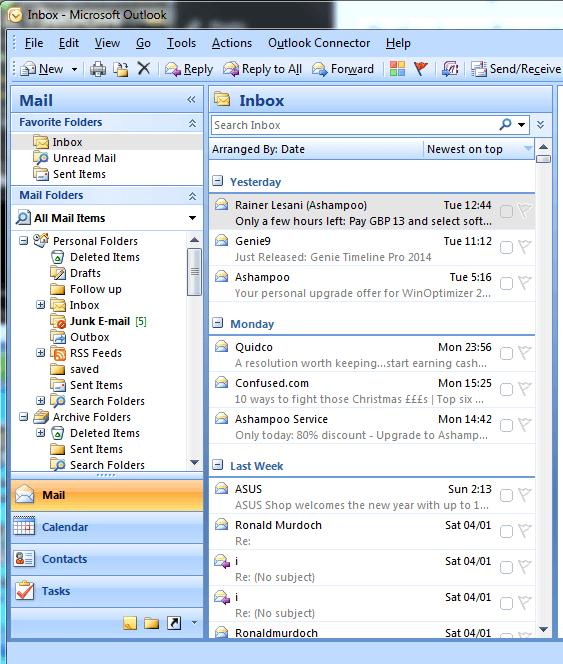 Outlook Configuration David Stewart Gillies